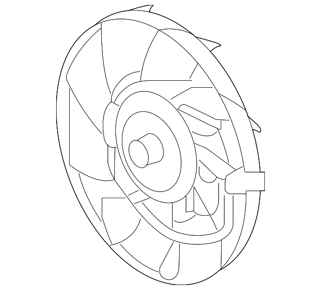 LR112860 - Fan & Motor - 2010-2020 Land-Rover | Land Rover Lake Bluff