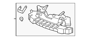 2006-2016 Chevrolet Front Bumper Fascia Energy Absorber 15886100 GM ...