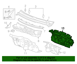 84239150 - Dash Panel Inner Insulator 2018 GM | GMPartsNow