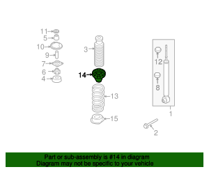 2002-2014 Nissan Spring Seat 55050-3Z000 | Temecula Nissan Parts