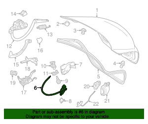 1177500085 - Lock Actuator 2014-2022 Mercedes-Benz | AutoNation Parts