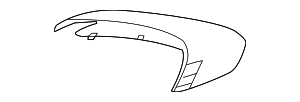 87616-J6000 - Mirror Cover - 2019-2020 Kia K900 | Kia Auto Parts