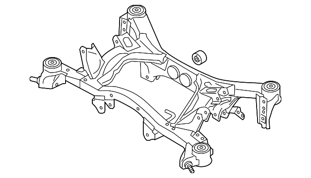 2013-2019 Subaru Frame Sub-Assembly, Rear Suspenion 20152AL00A | Subaru ...