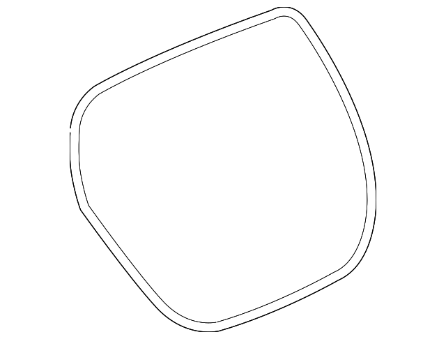 2013-2017 Nissan LEAF Weatherstrip 90830-9RB0A | Nissan Parts Plus