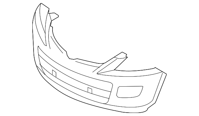 2007-2009 Mazda CX-9 Bumper Cover TD11-50-031H-BB | TascaParts.com