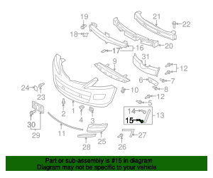 2007-2015 Mazda CX-9 Side Cover Lower Bolt TD14-50-7M5A | Florida Mazda ...