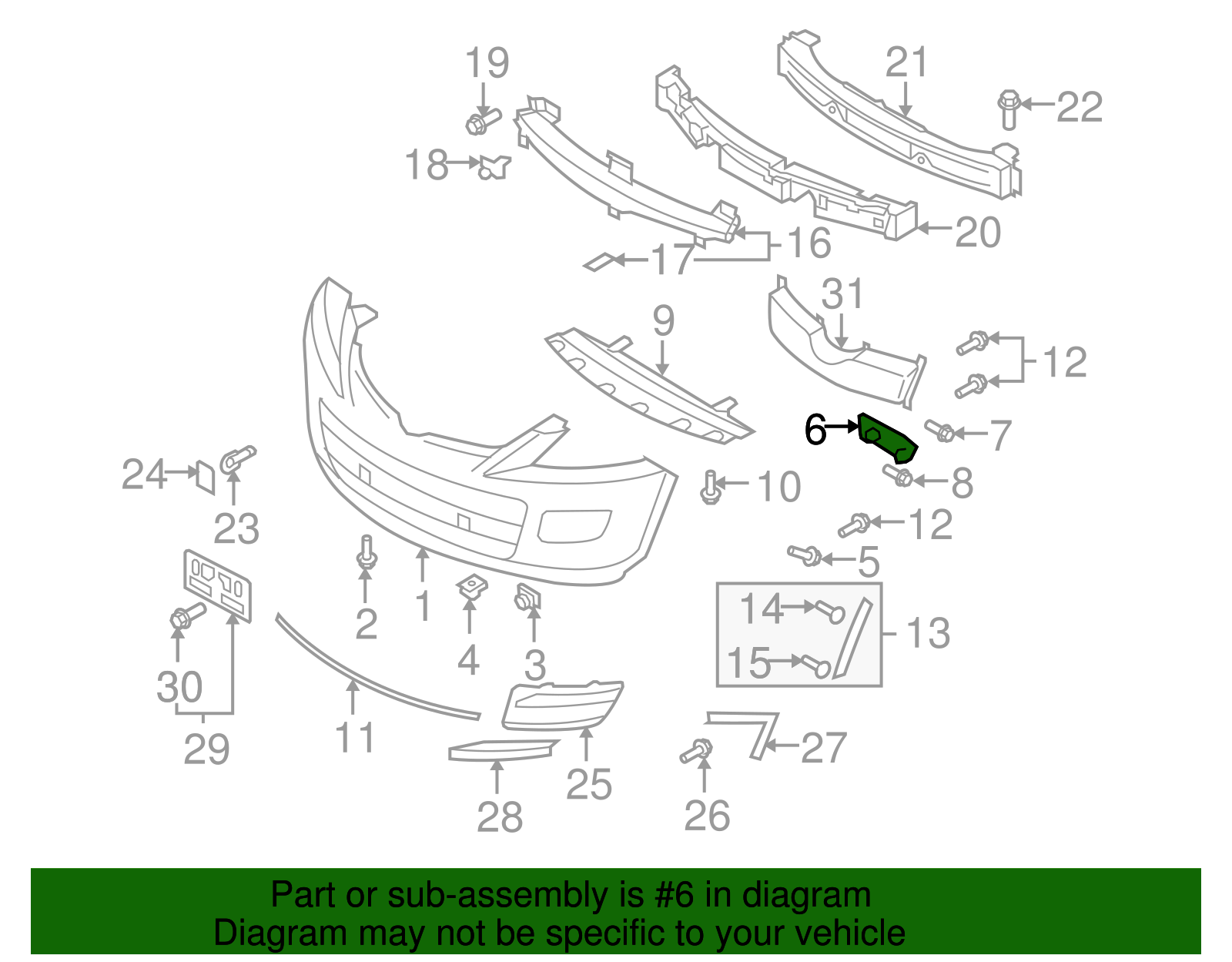 TD11-50-0U1F - Retaining Bracket Left - 2007-2015 Mazda CX-9 | Mazda ...