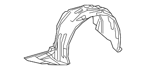 2018-2024 Lexus Fender Liner 53806-11020 | OEM Parts Online