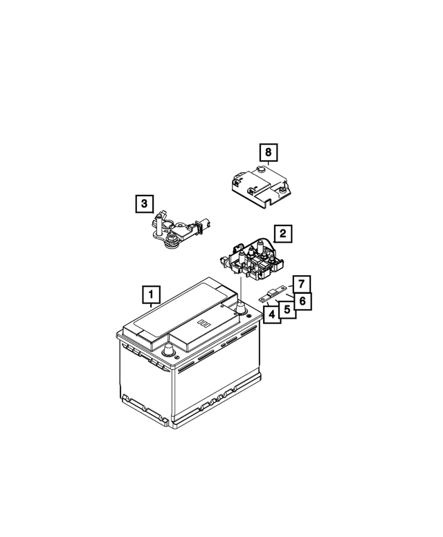 2024 Fiat 500E Battery Control Unit 68656293AA | My Mopar Parts