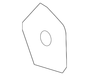 2010-2023 Lexus GX460 Frame Rail Bracket 51136-60060 | AutoNationParts.com