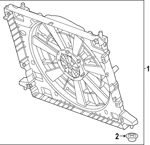Cooling Fan for 2025 GMC Hummer EV SUV | GM Parts Center