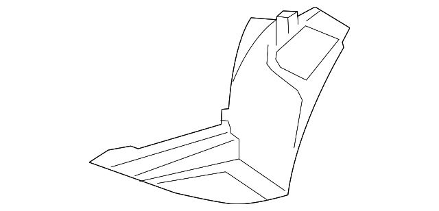 51717199462 - 2012-2016 BMW Z4 Fender Liner (51-71-7-199-462) | BMW of ...