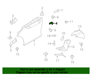 Genuine BMW 41-21-7-245-673 | Upper Bracket | FREE Shipping on Most ...