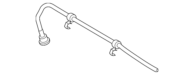 Ford HC3Z-9C490-F - Vacuum Tube - 2017-2019 Ford | OEM Ford Part