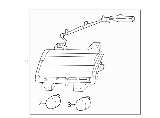 2022-2023 Jeep Gladiator Park/Turn Lamp 68307244ah | TascaParts.com