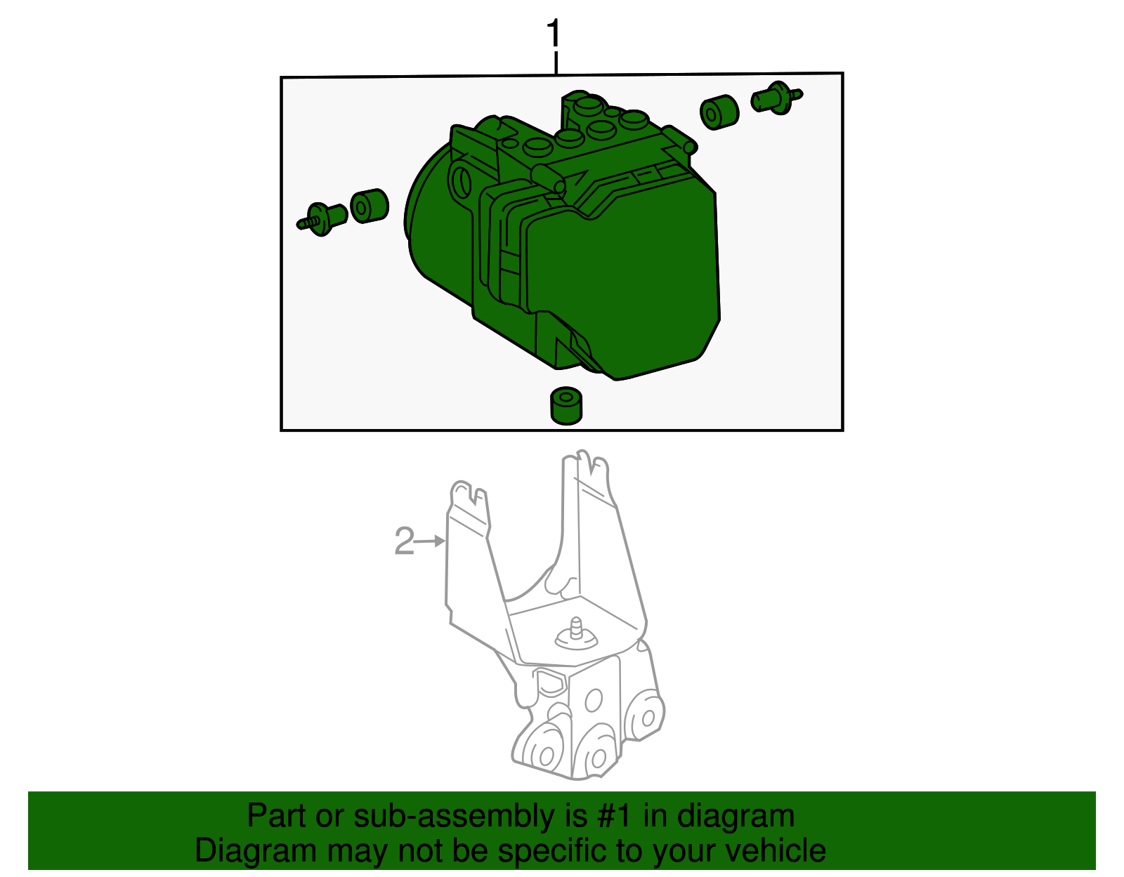 44050-0R081 - Modulator Valve 2006-2011 Toyota RAV4 | Group 1 Auto Parts