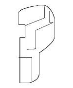 2016-2023 Toyota Tacoma Corner Trim 62572-04020 | Sparks Parts