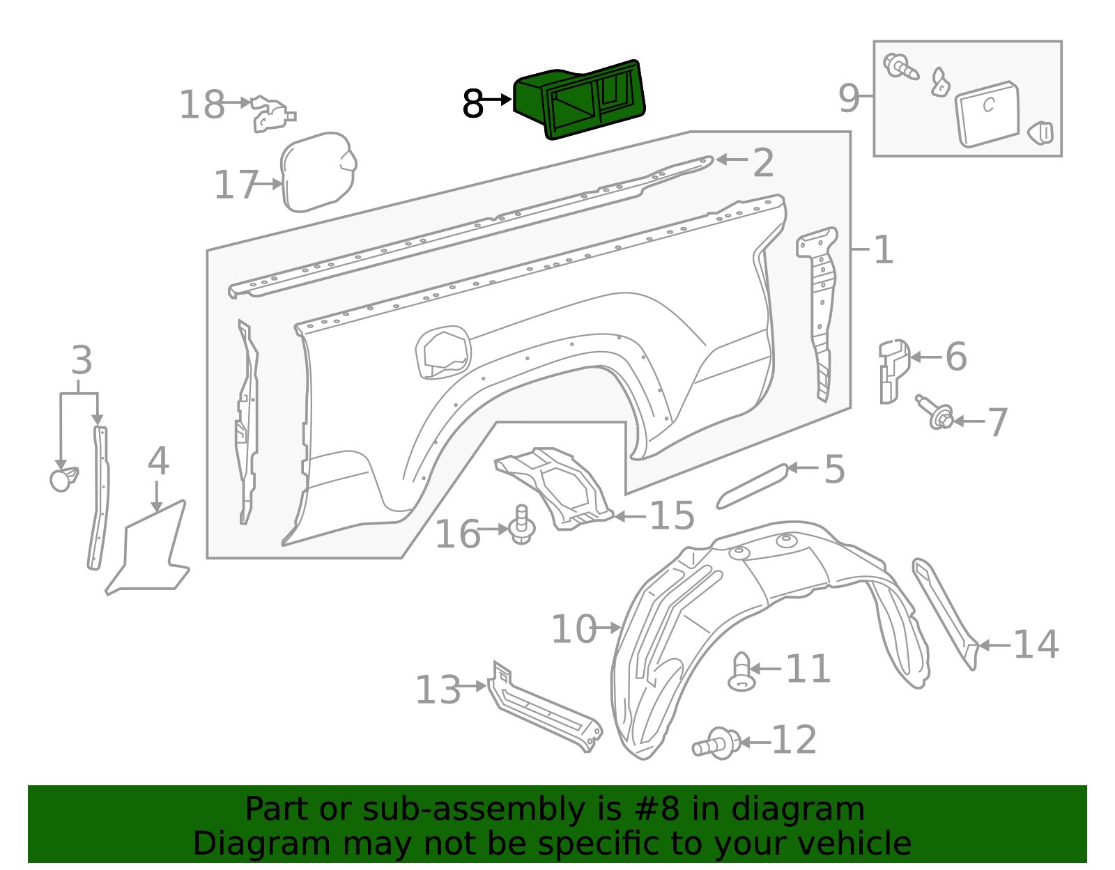 64742-04010 - 2005-2024 Toyota Tacoma - Box | Sparks Parts