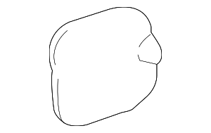 77305-04080 - 2016-2023 Toyota Tacoma - Fuel Filler Door | Toyota Parts ...