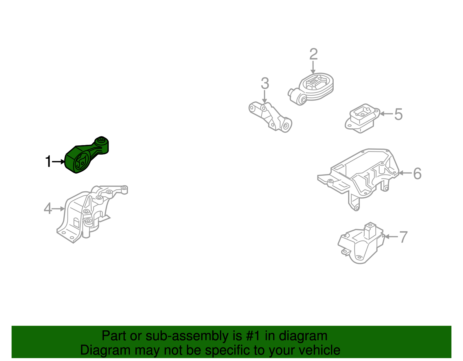 2011-2019 Nissan Torque Rod 113503SG0A | Retail Performance Auto Parts
