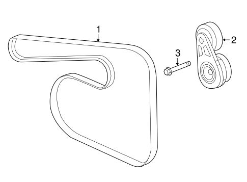 Belts & Pulleys for 2019 GMC Terrain | TascaParts.com