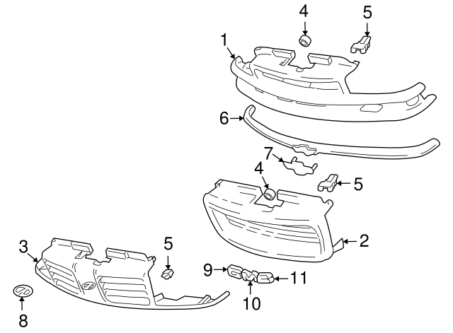 15002520 - Multi-Purpose Clip 1994-2007 GM | GM Wholesale Direct