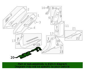2021-2023 GM Support Bracket 84270192 | GMPartsDirect.com