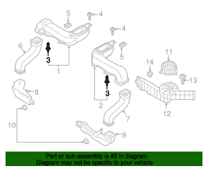 2013-2020 Ford Washer Reservoir Retainer -W709453-S300 | QuirkParts