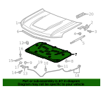 84391123 - Hood Insulator 2019-2025 Chevrolet | Chevrolet Parts Direct