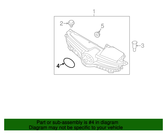 2014-2016 Hyundai Elantra Emblem 86353-3X700 | OEM Parts Online