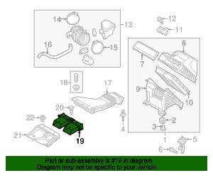 28212-C5100 - Extension 2016-2020 Kia Sorento | Kia.Parts Store