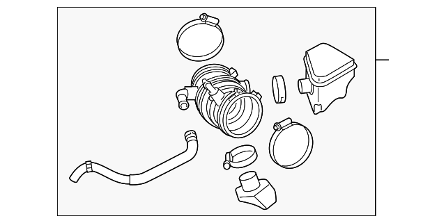 2016-2020 Kia Sorento Intake Hose 28130 C5200 | OEM Parts Online