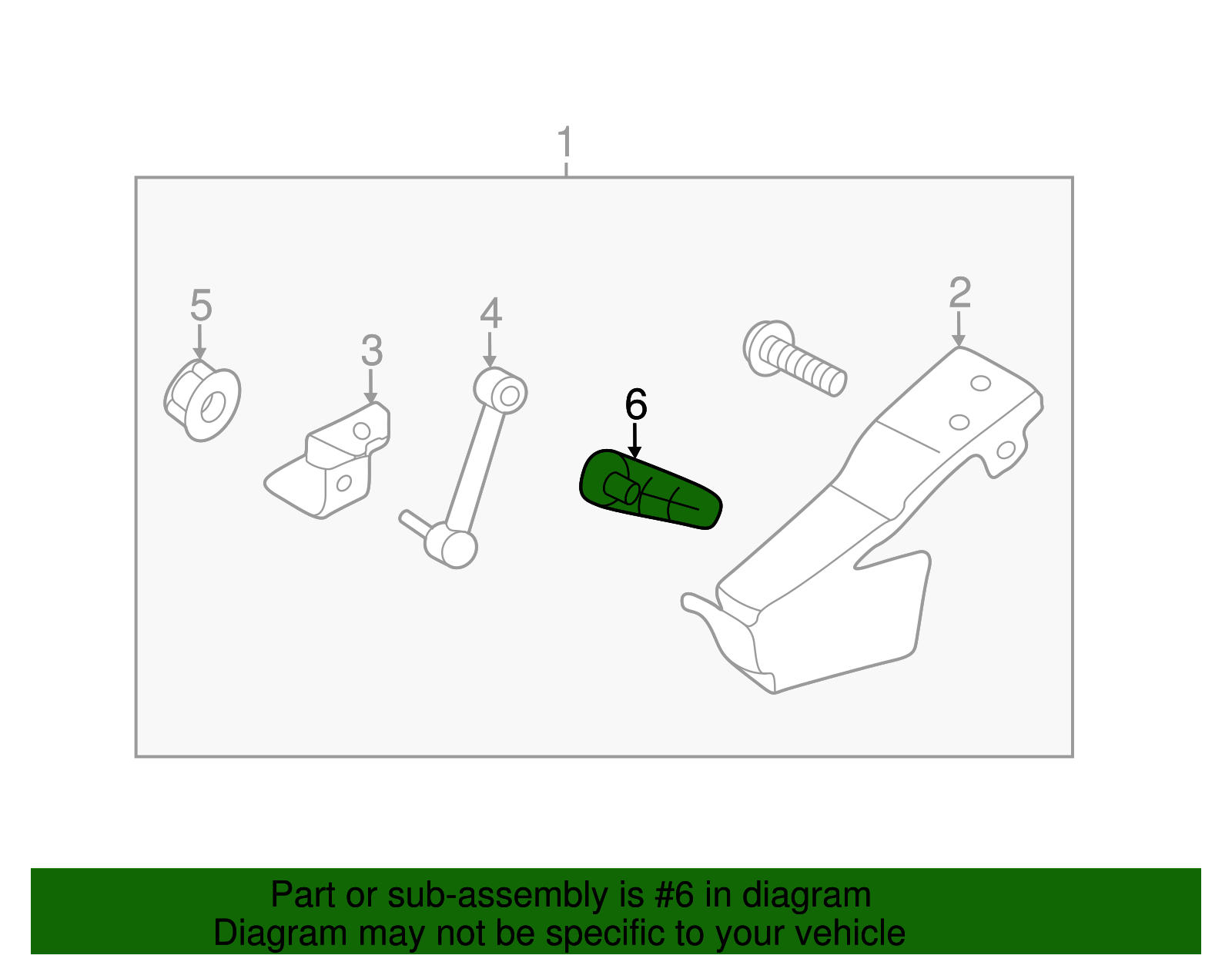 92194-2P000 - Trailing Arm Link 2011-2020 Kia | Kia.Parts Store