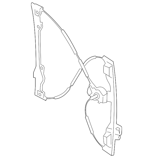 2021-2024 Ford Window Regulator ml3z1523208b | TascaParts.com