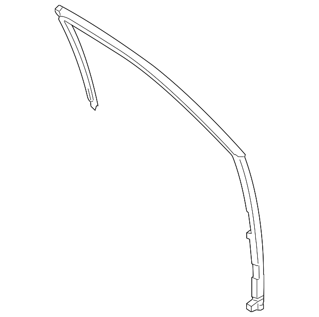 2021-2024 Ford Run Channel ML3Z-1521597-A | OEM Parts Online
