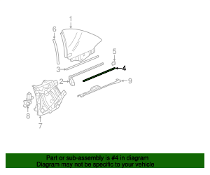 230-690-09-80 - Belt Molding 2003-2009 Mercedes-Benz | Mercedes-Benz ...