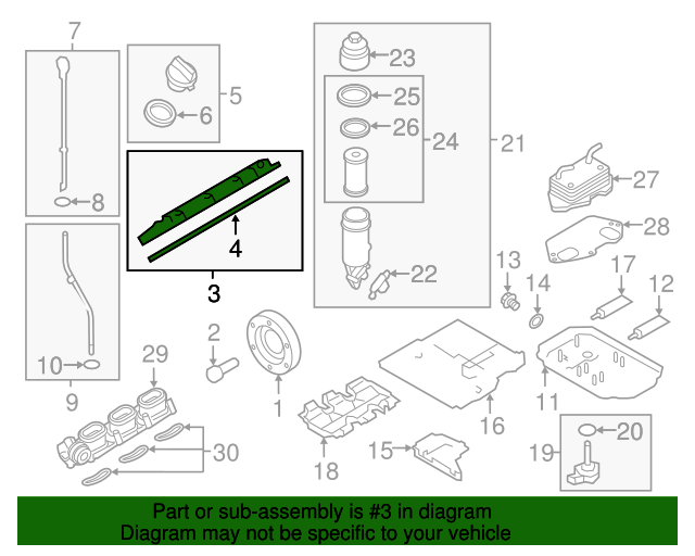 06E-103-471-P - Engine Valve Cover 2008-2017 Audi | AutoNationParts.com