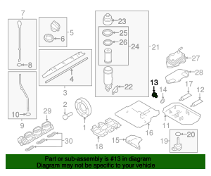 N-016-027-6 - Plug 2004-2017 Audi | Audi OEM Parts