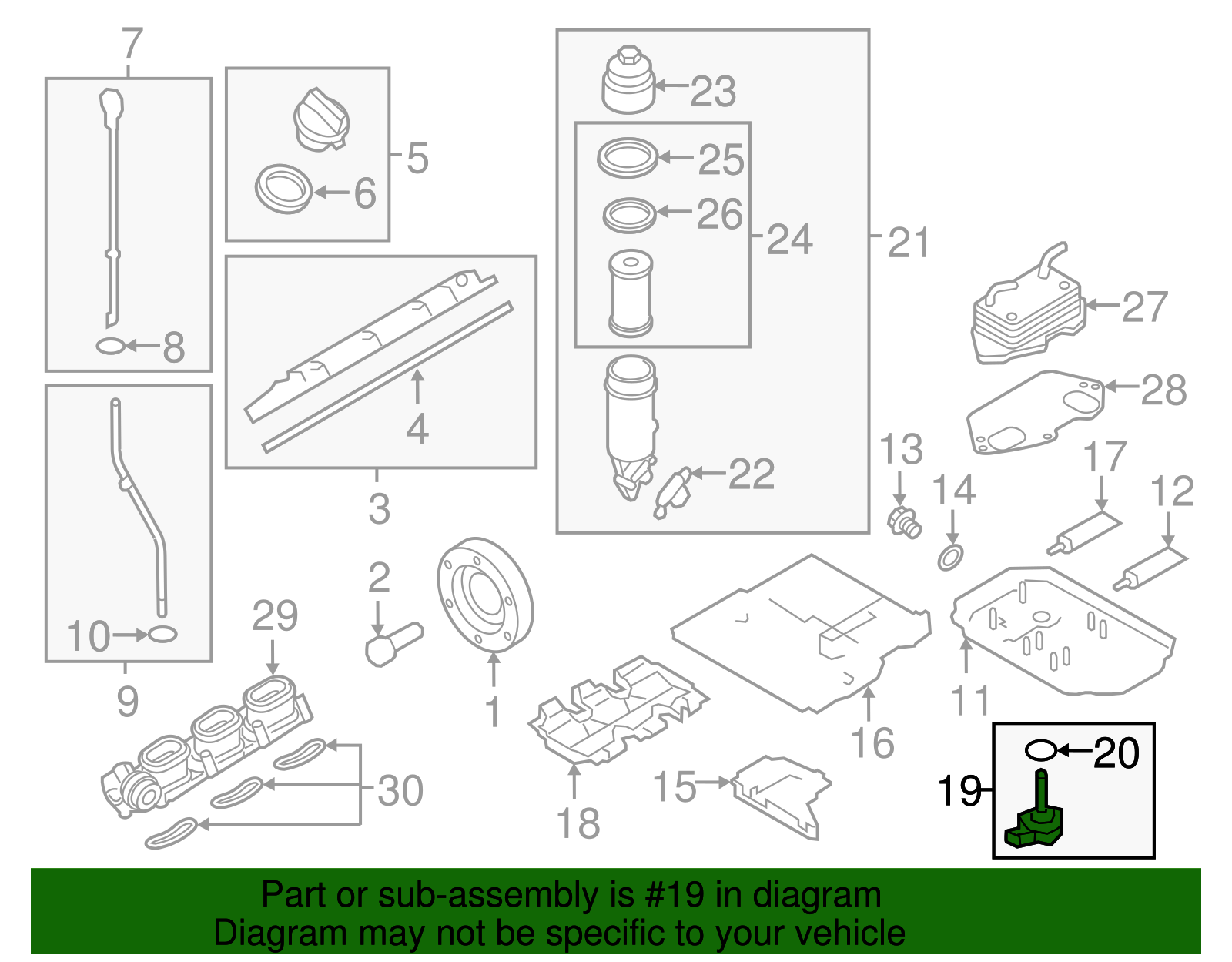 2010-2017 Audi Level Sensor 03C-907-660-S | Audi USA Parts