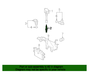 2009-2011 Nissan Versa Spark Plug 22401-ED71B | OEM Parts Online