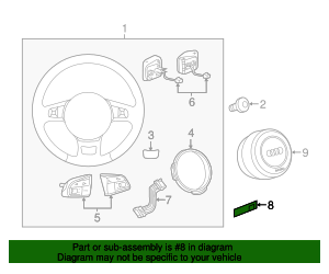 4G8-419-685 - Emblem 2013-2018 Audi S7 | Audi OEM Parts