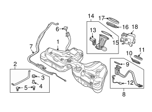 Genuine BMW 16-14-7-177-011 | Fuel Tank | FREE Shipping on Most Orders ...