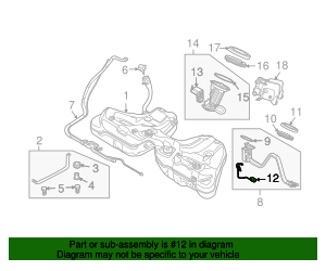 16146765824 - 2004-2010 BMW Sending Unit (16-14-6-765-824) | BMW of ...