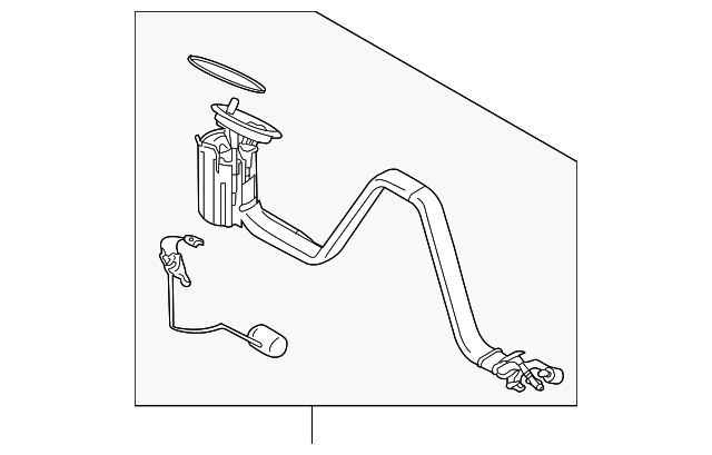 16117373503 - 2006-2010 BMW Fuel Pump (16-11-7-373-503) | BMW of South ...