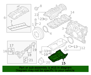 11-14-8-587-550 - Acoustic cover for oil pan 2018-2024 BMW | AutoNation ...