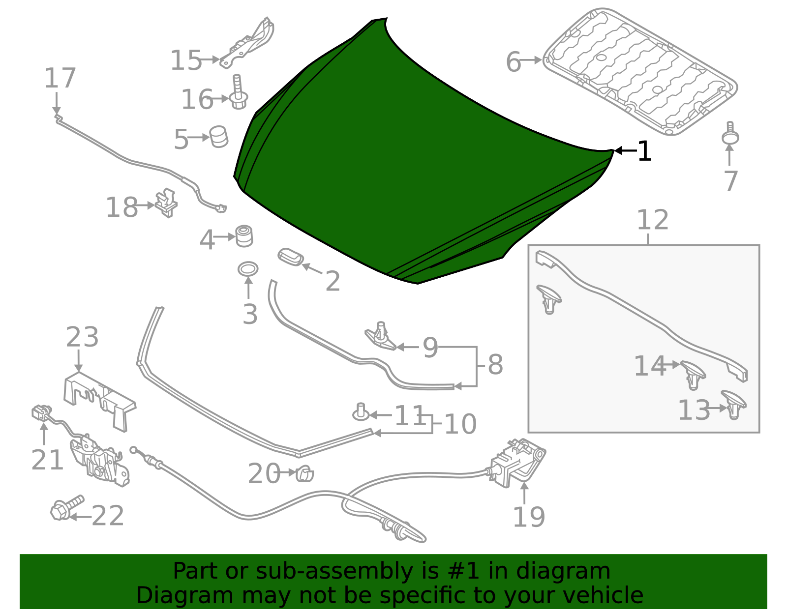 BCY0-52-31XD - Hood 2021-2024 Mazda 3 | AutoNation Parts