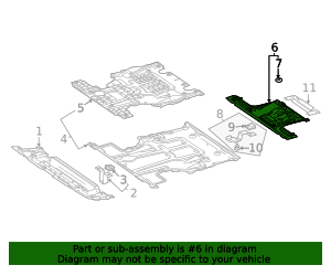 167-520-08-00 - Rear Shield 2020-2024 Mercedes-Benz | Mercedes-Benz USA ...