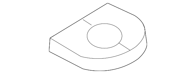 2011-2019 Ford Fiesta Radiator Upper Insulator BE8Z-8125-A | TascaParts.com