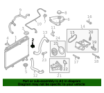 Genuine OEM Ford Part - Radiator Plug C1BZ-8C362-A | Genuine OEM Ford ...