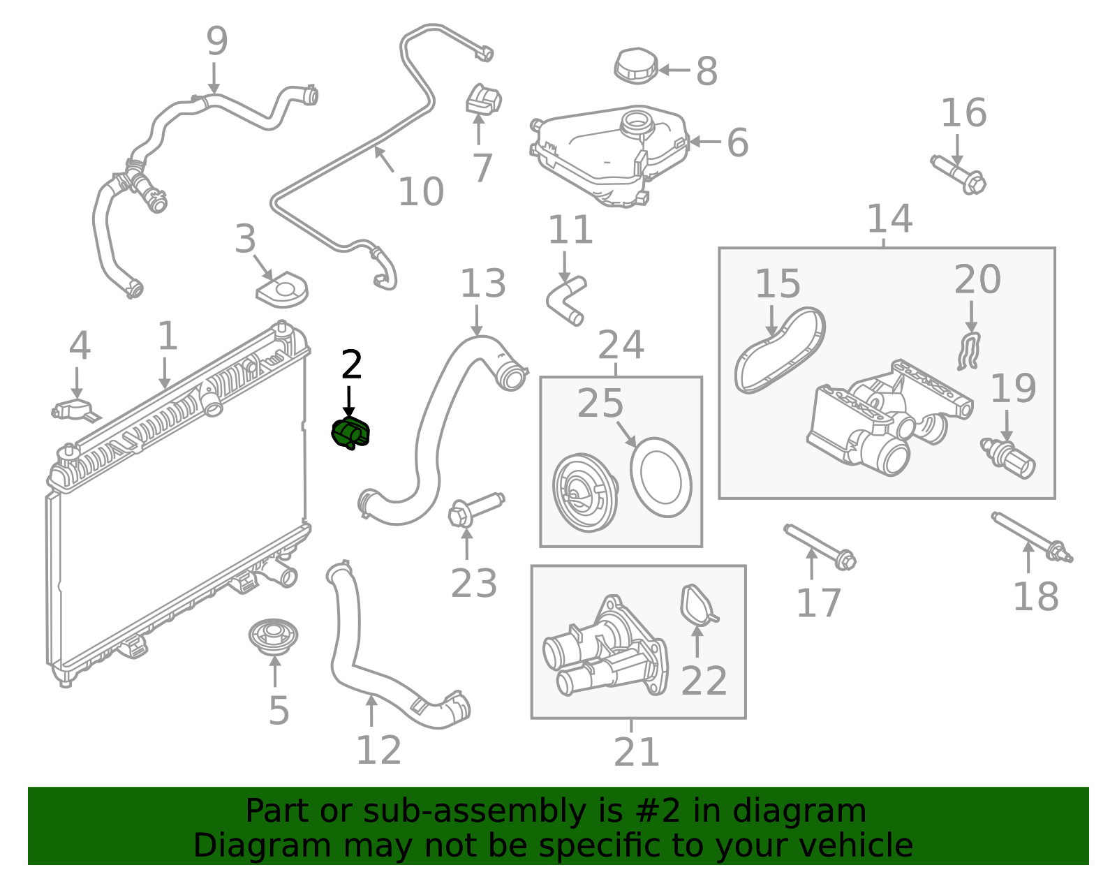 Genuine OEM Ford Part - Radiator Plug C1BZ-8C362-A | Genuine OEM Ford ...